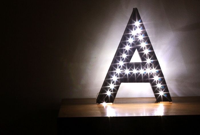 Light up letters DIY. – Look what I made ...