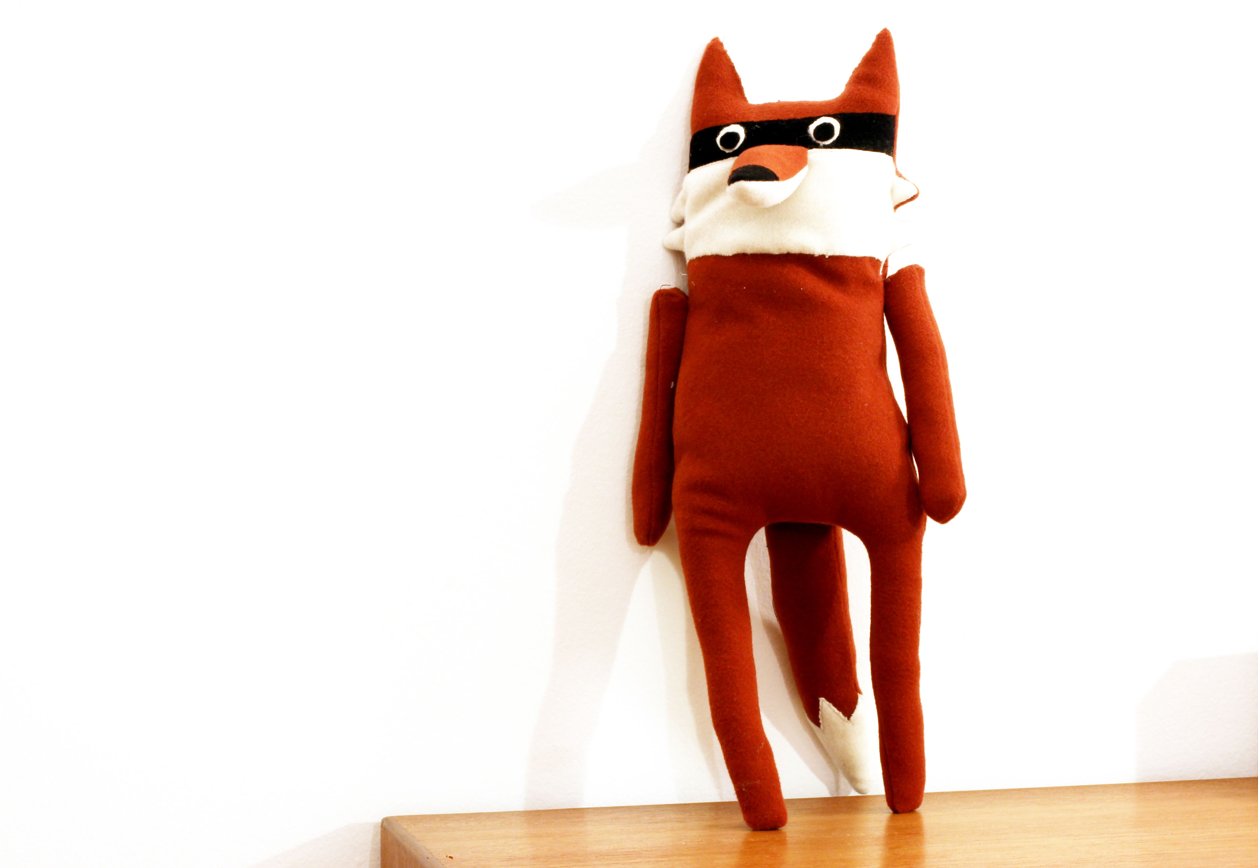 DIY stuffed fox. – Look what I made ...