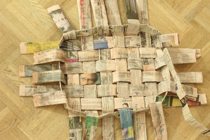 DIY newspaper basket. – Look what I made ...