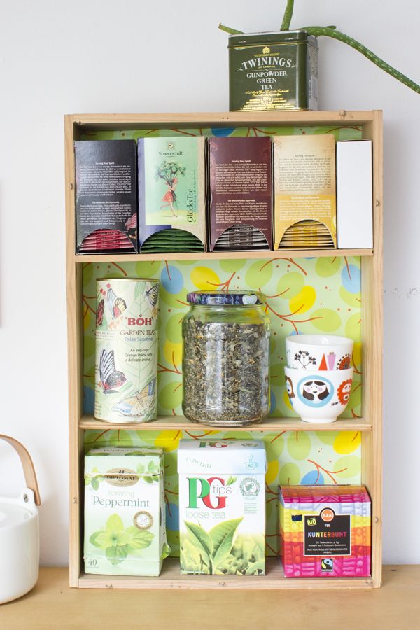 Tea shelf. | LOOK WHAT I MADE ...