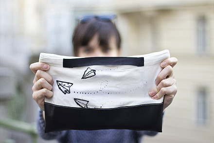 Paper airplane clutch DIY – Look what I made ...