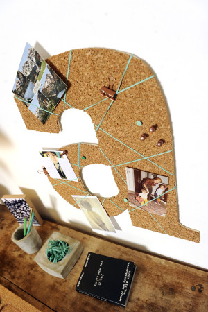 A pinboard home office styling | LOOK WHAT I MADE ...