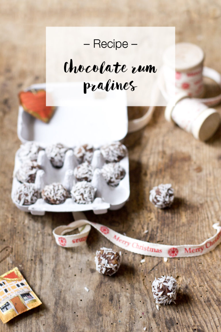 Chocolate rum pralines recipe | LOOK WHAT I MADE ...