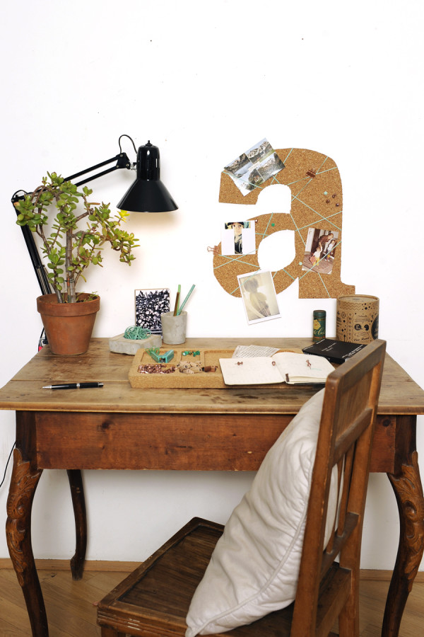 A pinboard home office styling | LOOK WHAT I MADE ...