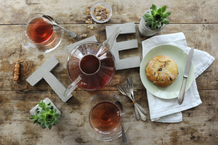 Table set for tea. | LOOK WHAT I MADE ...