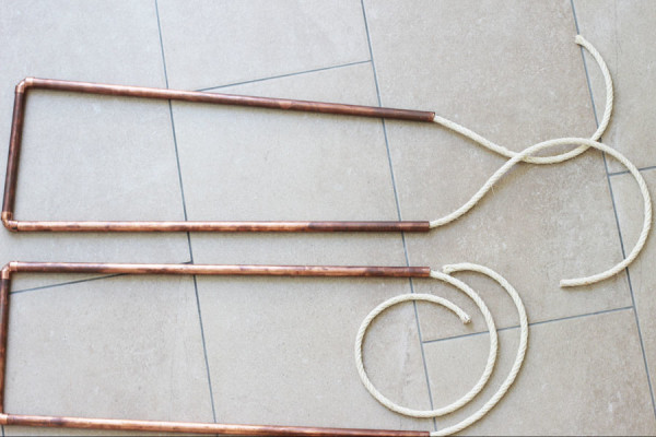 Copper wood side table DIY | LOOK WHAT I MADE ...