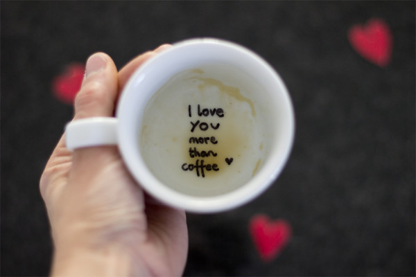 Surprise your Valentine with a hidden love message in a cup. | LOOK ...