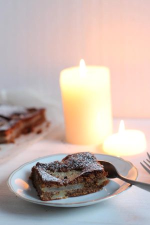 Nougat and pear sheet cake recipe. – LOOK WHAT I MADE ...