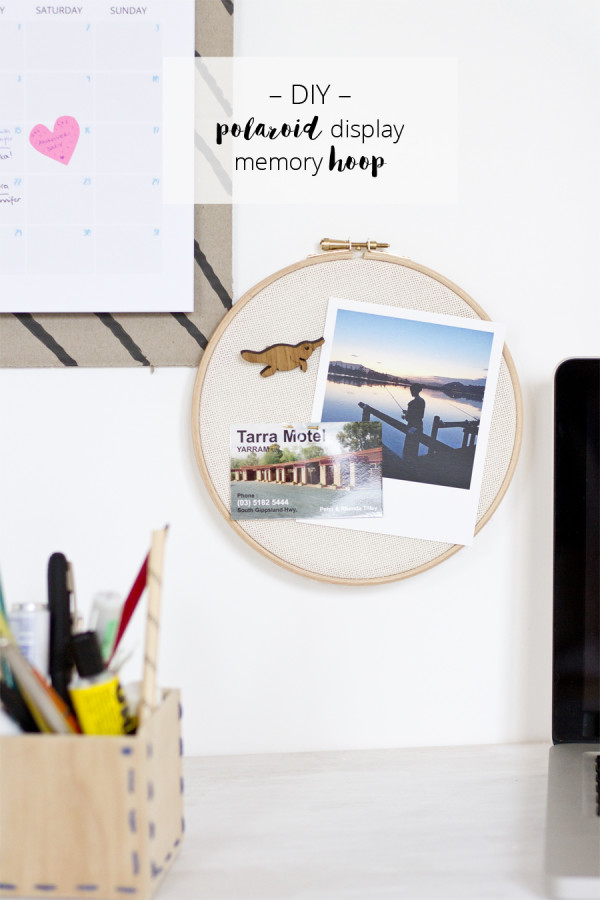 Vacation memory polaroid display. | LOOK WHAT I MADE ...